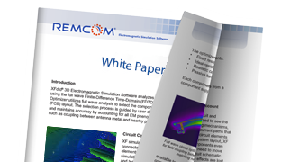 利用未知方向和自适应波形自动识别目标 | Remcom